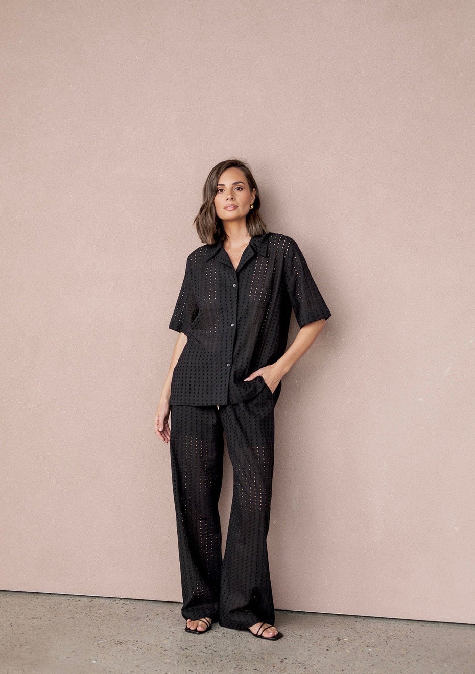 Reverie the Label-Womens -Tides Pant-Black - Onceit