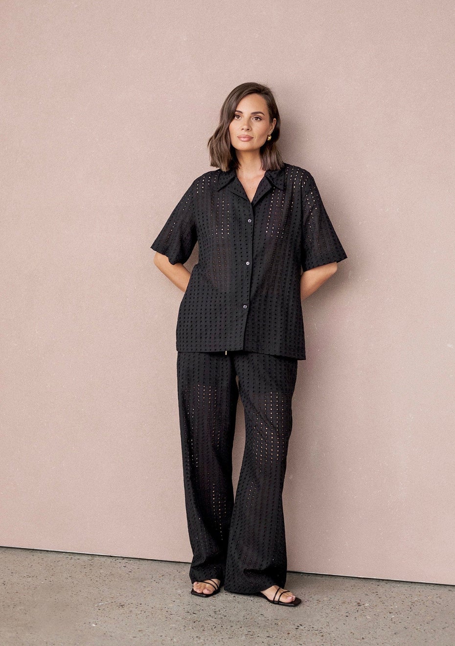 Reverie the Label-Womens -Tides Pant-Black - Onceit