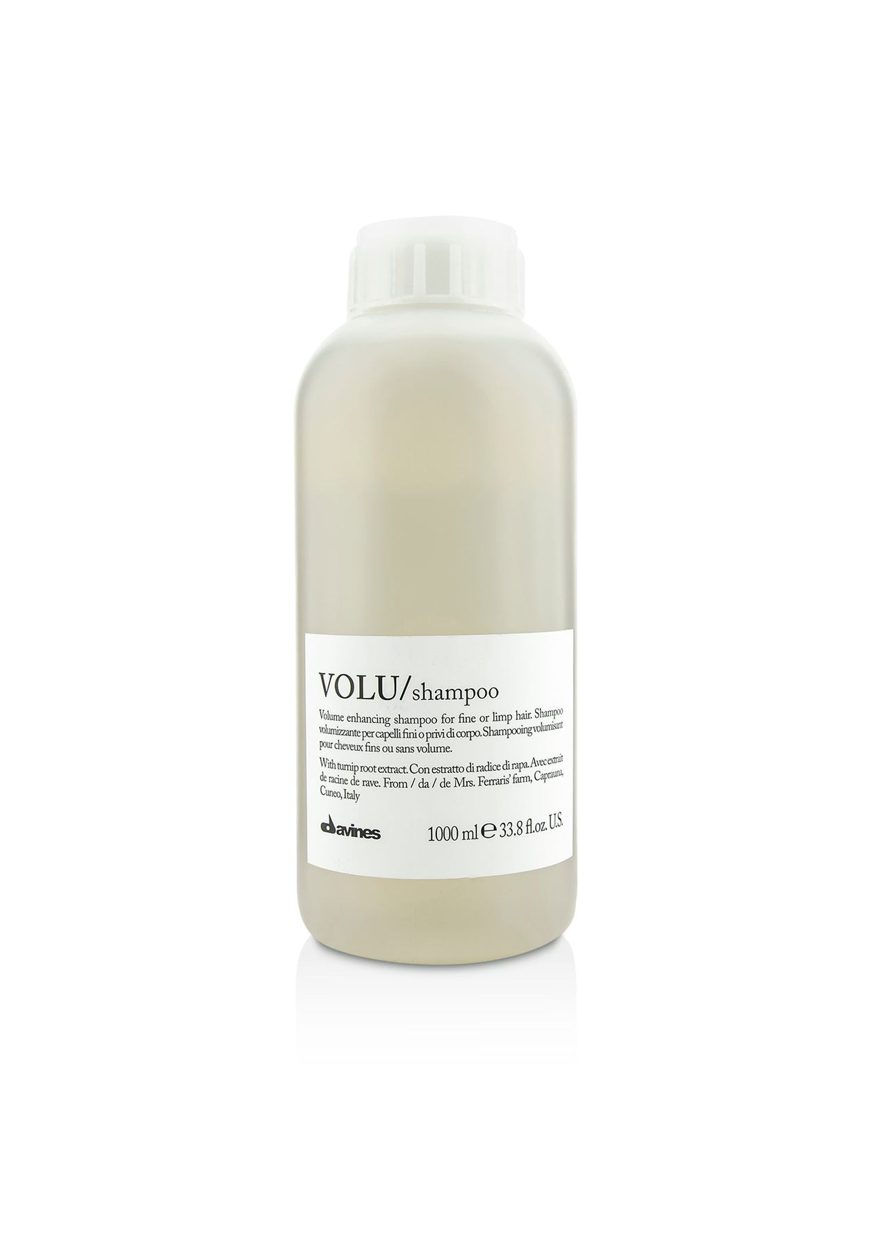 Davines Volu Volume Enhancing Shampoo (For Fine or Limp Hair) 1000ml/33 ...