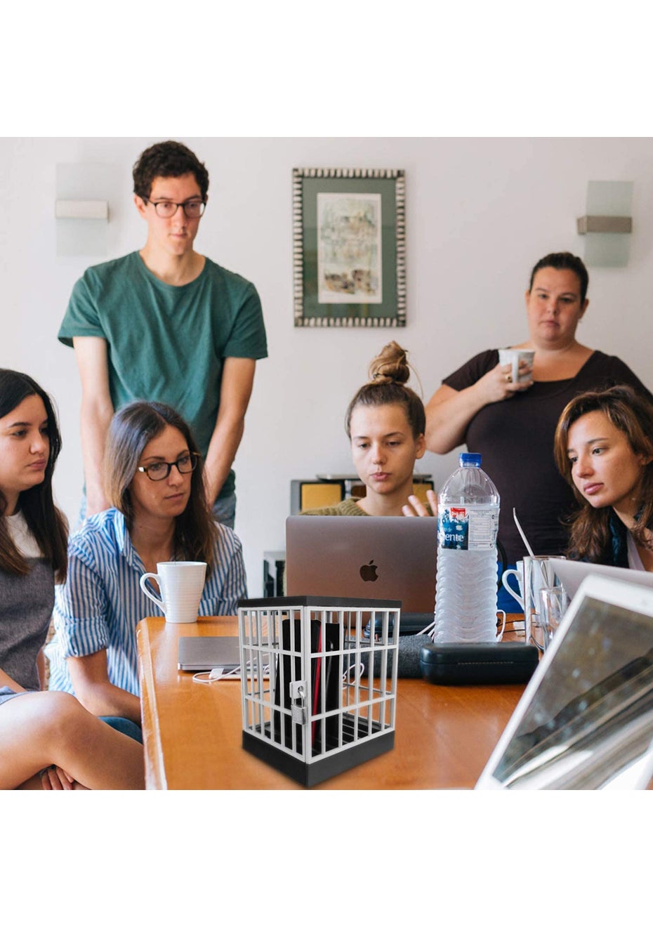 Phones Prison Lock Up Safe Smartphone Stand Holders - Onceit