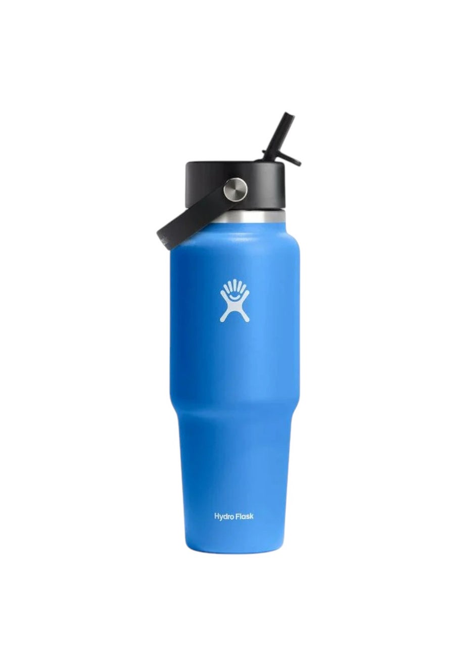 Hydro Flask - 32 oz. (946mL) Wide Mouth Travel Bottle w/ Flex Straw Cap ...