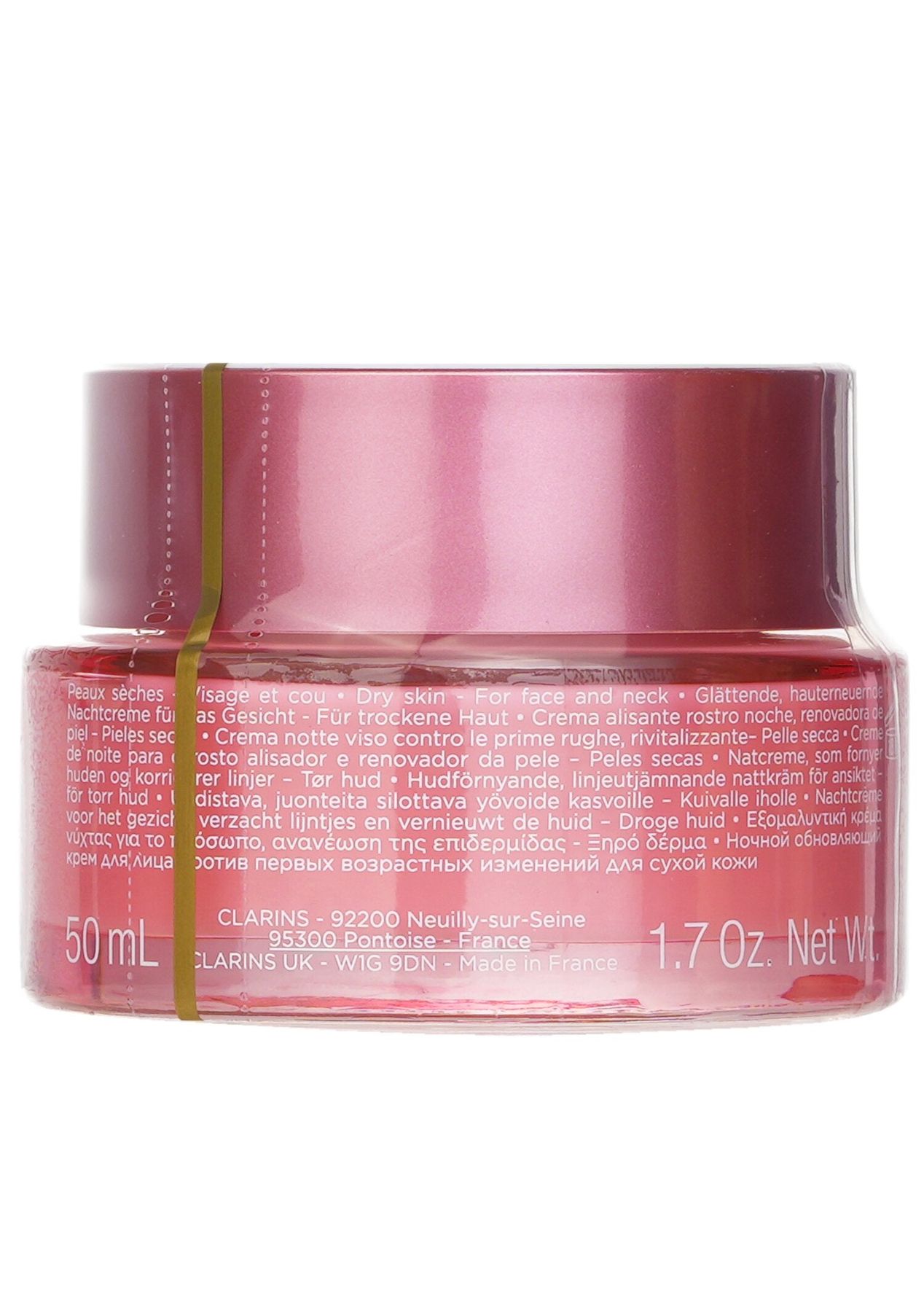 Clarins Multi-Active Nuit (Niacinamide + Sea Holly Extract) Skin Renewing Line-Smoothing Night ...