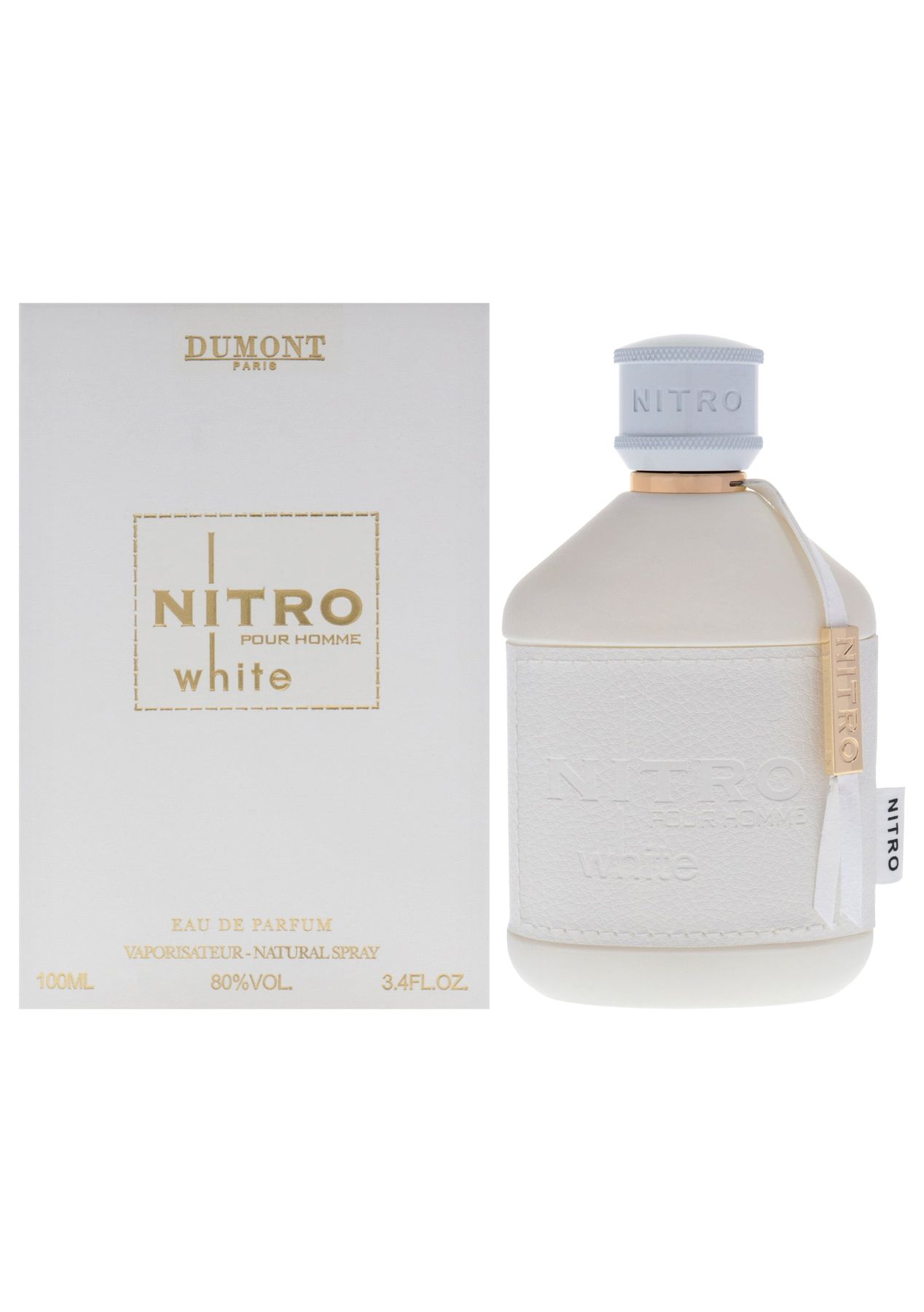 Dumont Nitro White by Dumont for Men - 3.4 oz EDP Spray - Onceit