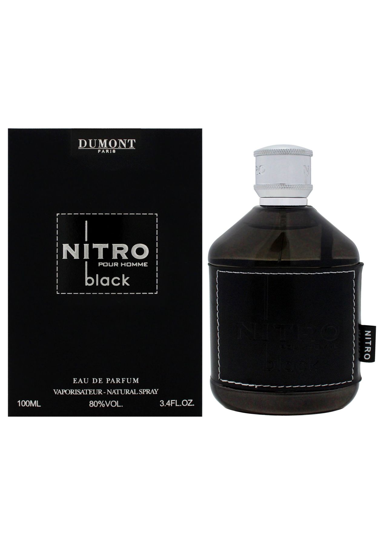 Dumont Nitro Black by Dumont for Men - 3.4 oz EDP Spray - Onceit