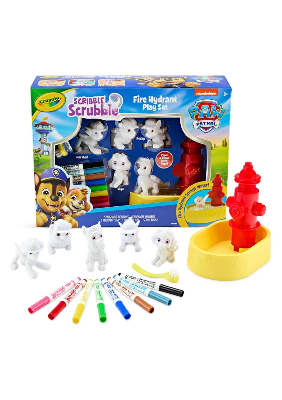 Crayola Scribble Scrubbies Paw Patrol Playset - Onceit
