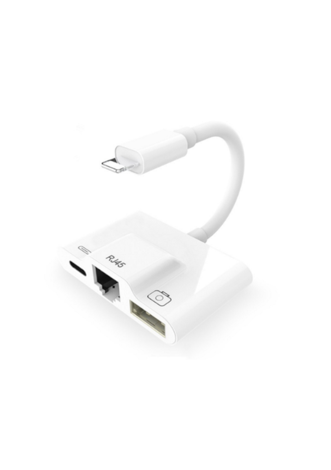 Hod Health & Home 3 In 1 Rj45 Ethernet Lan Wired Network Adapter For ...