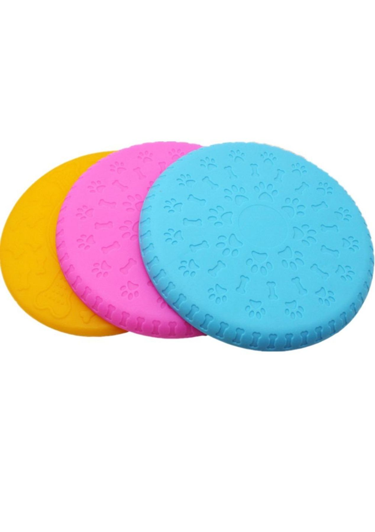 Rose Red Large Bumps Hod Health & Home Durable Dog Disc Frisbee For ...