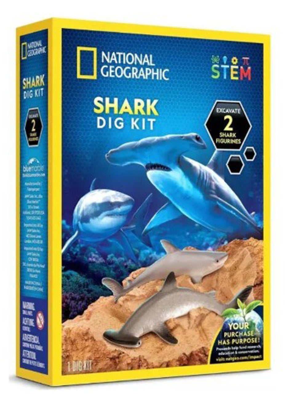 National Geographic - NG Shark Dig Kit - Onceit