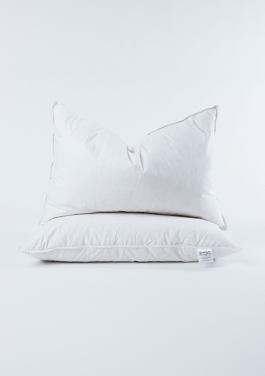 George Collective - 90/10 Duck Feather/Down Pillow - 2 Pack - Onceit