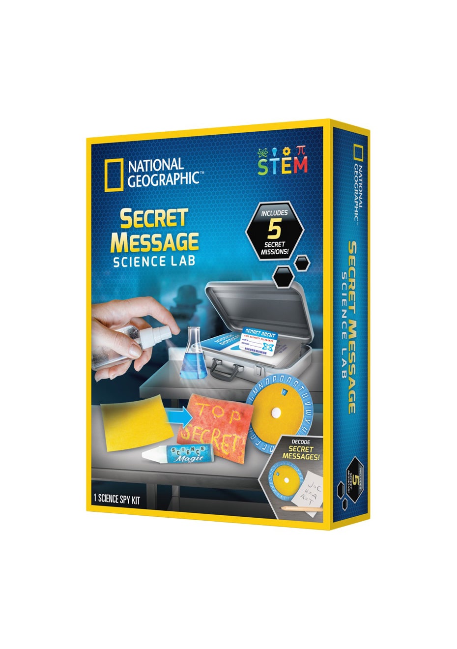 NG Secret Message Lab - Onceit