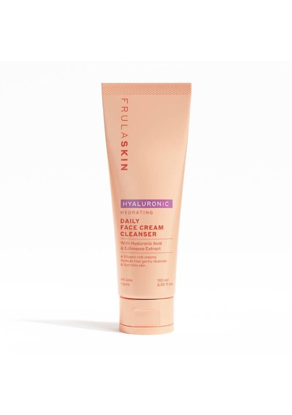 Frula Hyaluronic Hydrating Daily Face Cream Cleanser 100ml - Onceit