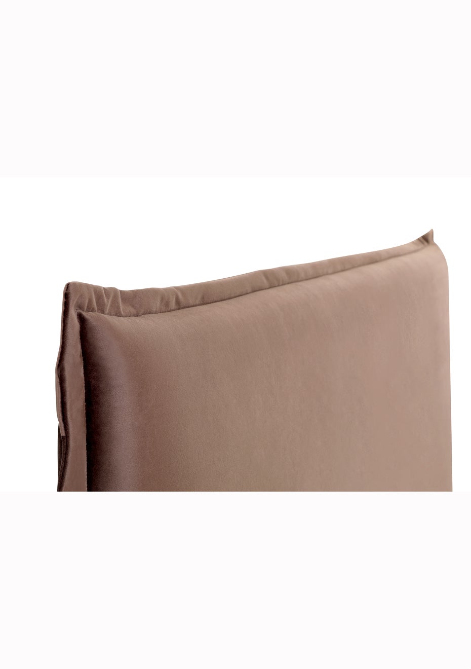 George Collective - MOD Velvet Headboard - Queen - Chocolate - Onceit