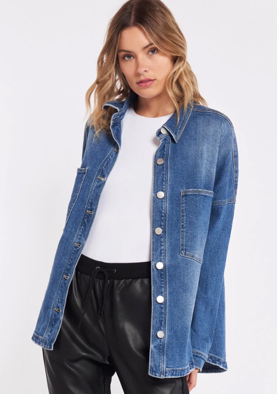 Sass - Jasmine Denim Jacket - Worn Wash - Onceit