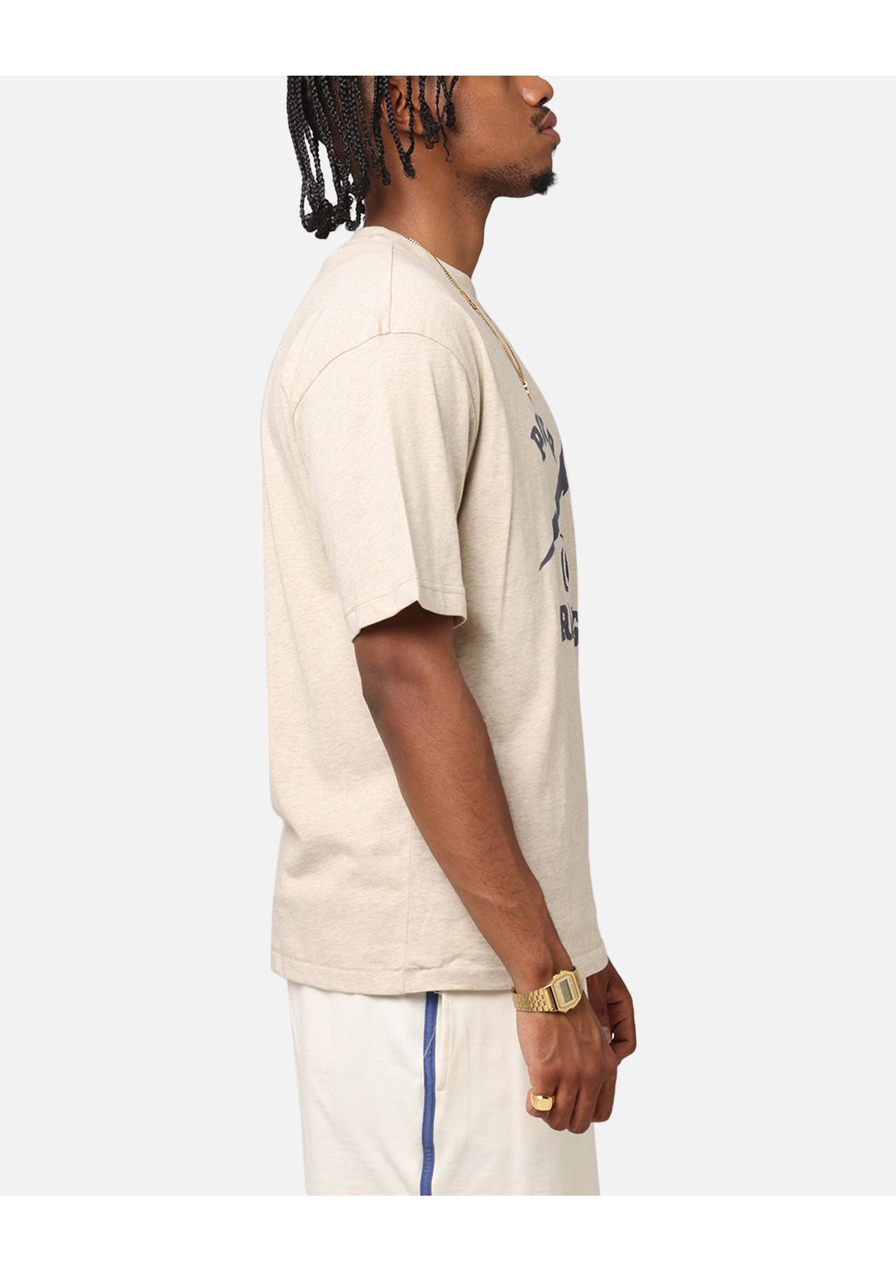 Champion Vintage Mix P.E Class T-Shirt Oatmeal Heather - Onceit