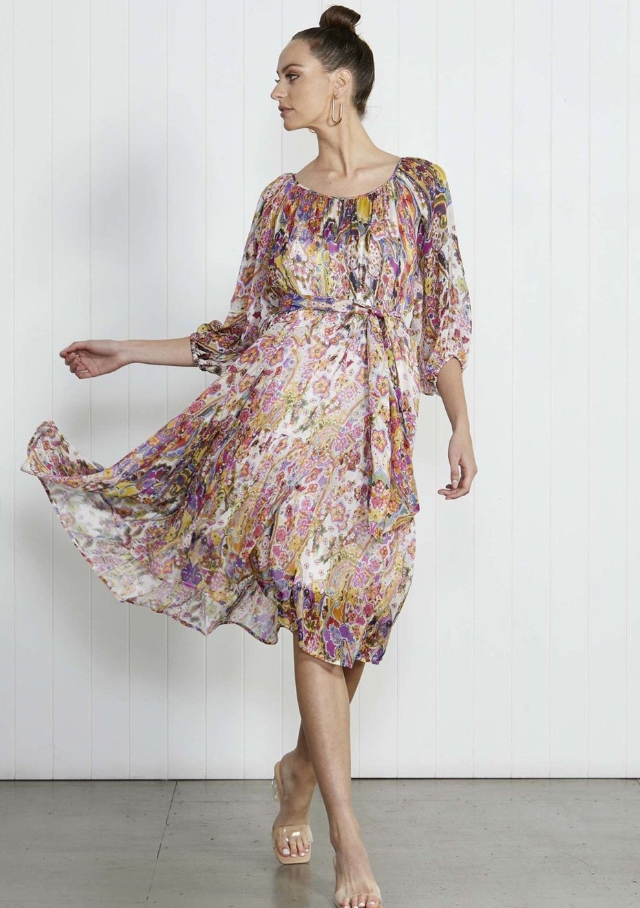 Fate - Joy In Repetition Skirt - Paisley - Onceit